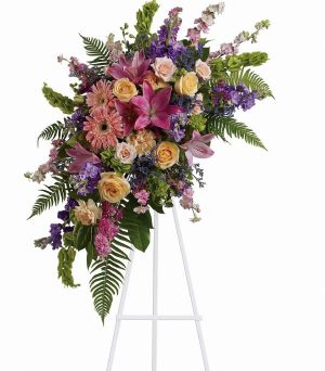 Gentle Thoughts Spray (T12z102A) - Bunches Flower Co.