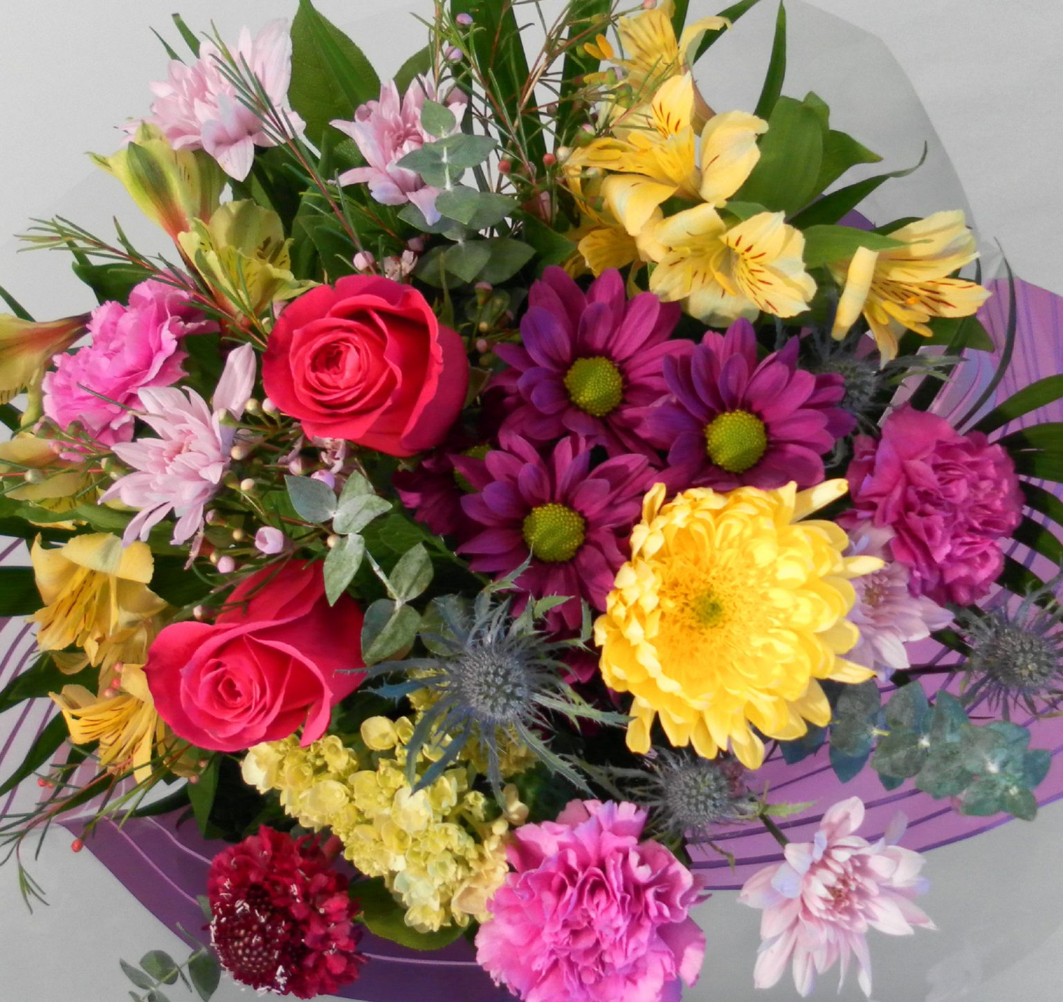 Designer's Choice Cut Flower Bouquet (CF22-60)-Deluxe (VASE NOT ...