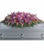 Lavender Tribute Casket Spray (T235-2A) - Bunches Flower Co.