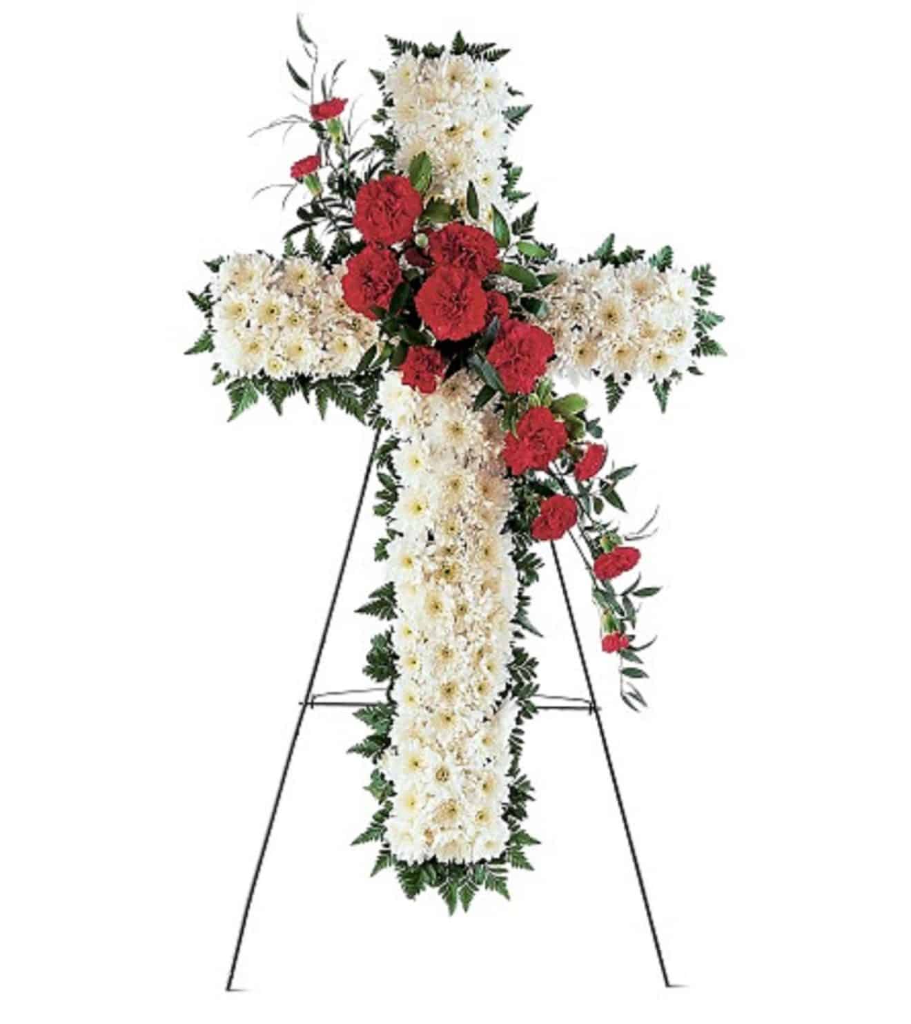 Divine Light Cross (T232-2A) - Bunches Flower Co.